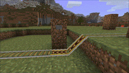 Zasilane tory - Minecraft Wiki Polska