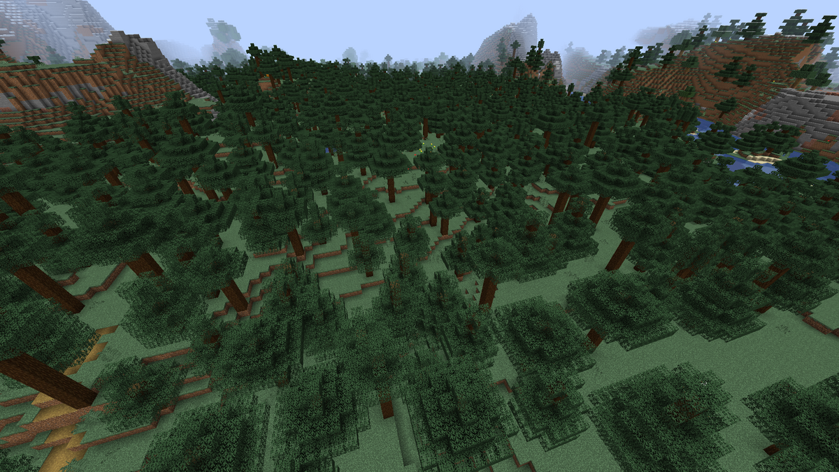 Tajga - Minecraft Wiki Polska
