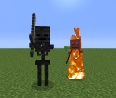 Witherowy szkielet - Minecraft Wiki Polska