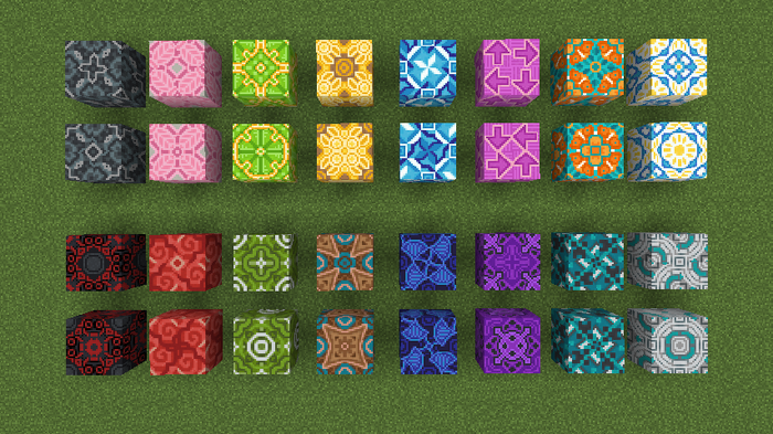 Glazurowana terakota - Minecraft Wiki Polska